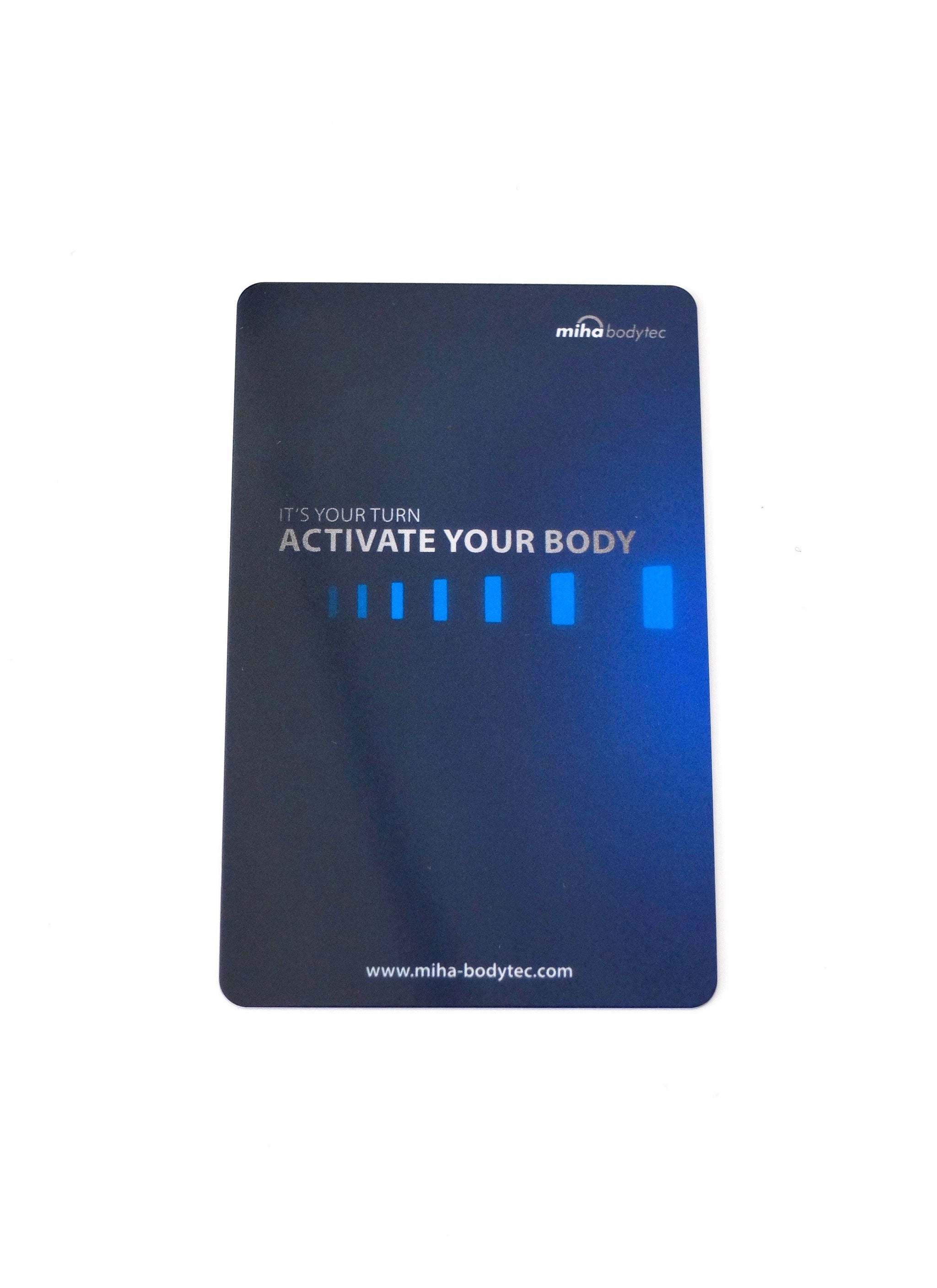 miha bodytec transponder card – miha bodytec South Africa